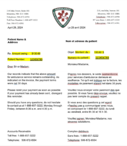 Ambulance NB Payments